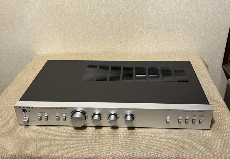 TELEFUNKEN RA-100 Rare Vintage Stereo Integrated Amplifier Germany Hi ...