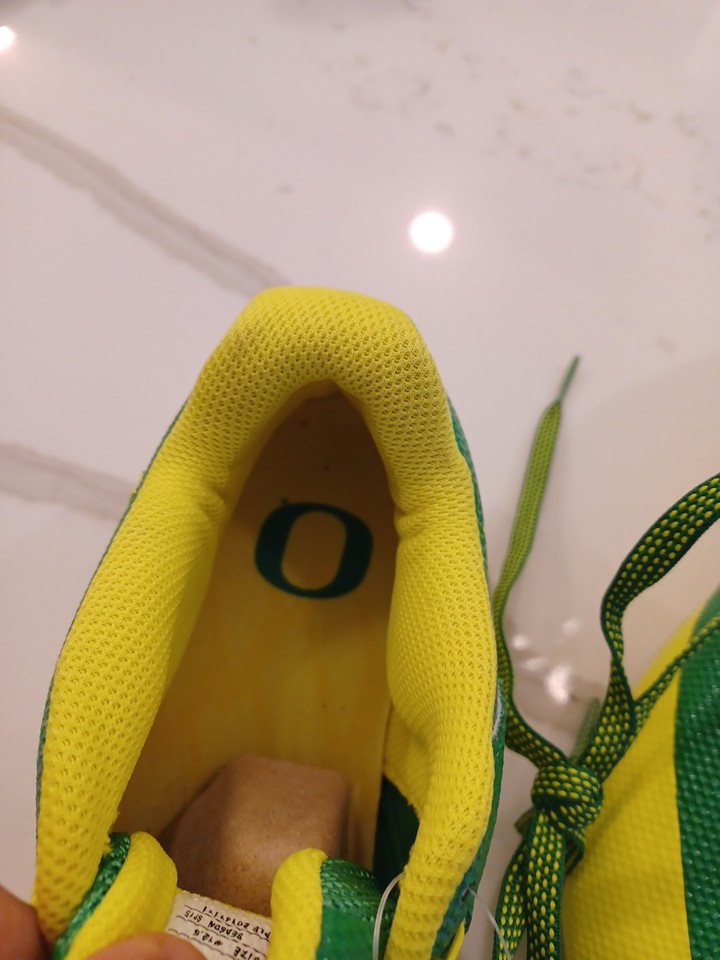 Rare Nike Oregon Ducks Alpha Pro 2 Td Sz 12.5 Football Cleats Nwob 2015 ...