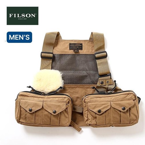 Authentic Filson Hunting Vest Game Bag Mesh Fishing Strap Vest Made In ...