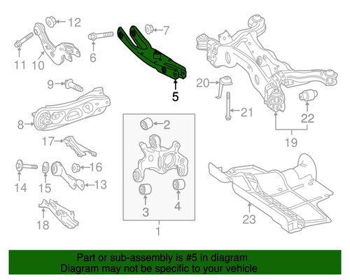 NEU MERCEDES-BENZ CLA A CLASS REAR LOWER SUSPENSION CONTROL ARM ...