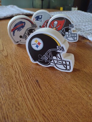 NFL FOOTBALL HELMET Plaque/Paper Weight/Office Desk- PITTSBURGH ...
