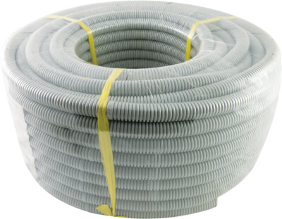50mm Corrugated Conduit Medium Duty Grey 10mtr Roll | eBay