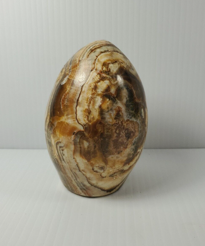 Marble Stone Egg Shaped Stone Paperweight Large Heavy | eBay