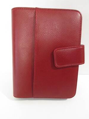 Planners & Organizers - Red Leather Planner