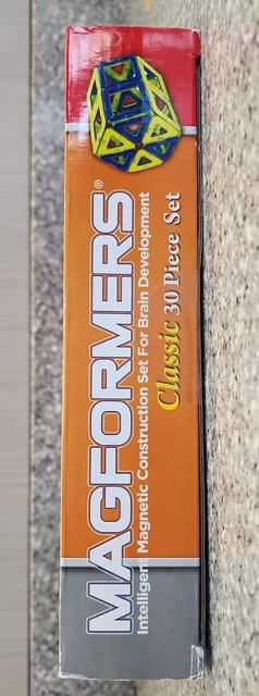 MAGFORMERS Classic Set Magnetic Building Blocks Tiles 30 Pcs 63068 Idea ...