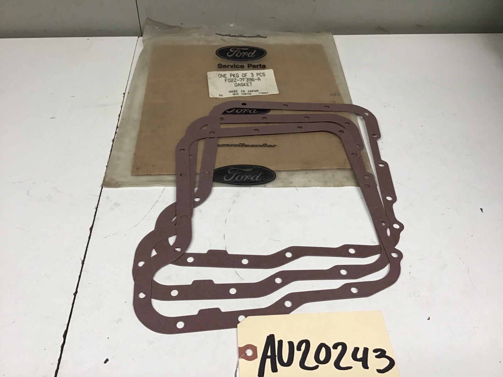 NOS 1988 1989 1990 1991 1992 FORD PROBE VALVE BODY GASKET F02Z-7F396-A ...