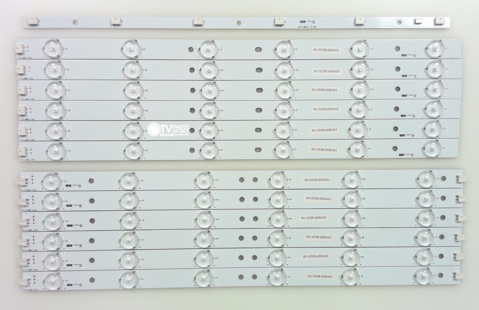 Vizio E390-A1 LED Light Strip Set TPT390J1-L01 REV:C1B 39.0 SNB-C1-L | eBay