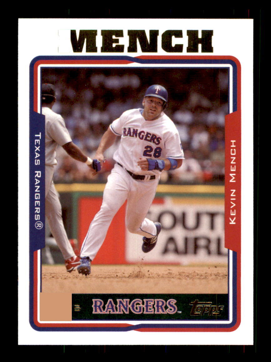 2005 Baseball Topps Kevin Mench Texas Rangers #96 | eBay