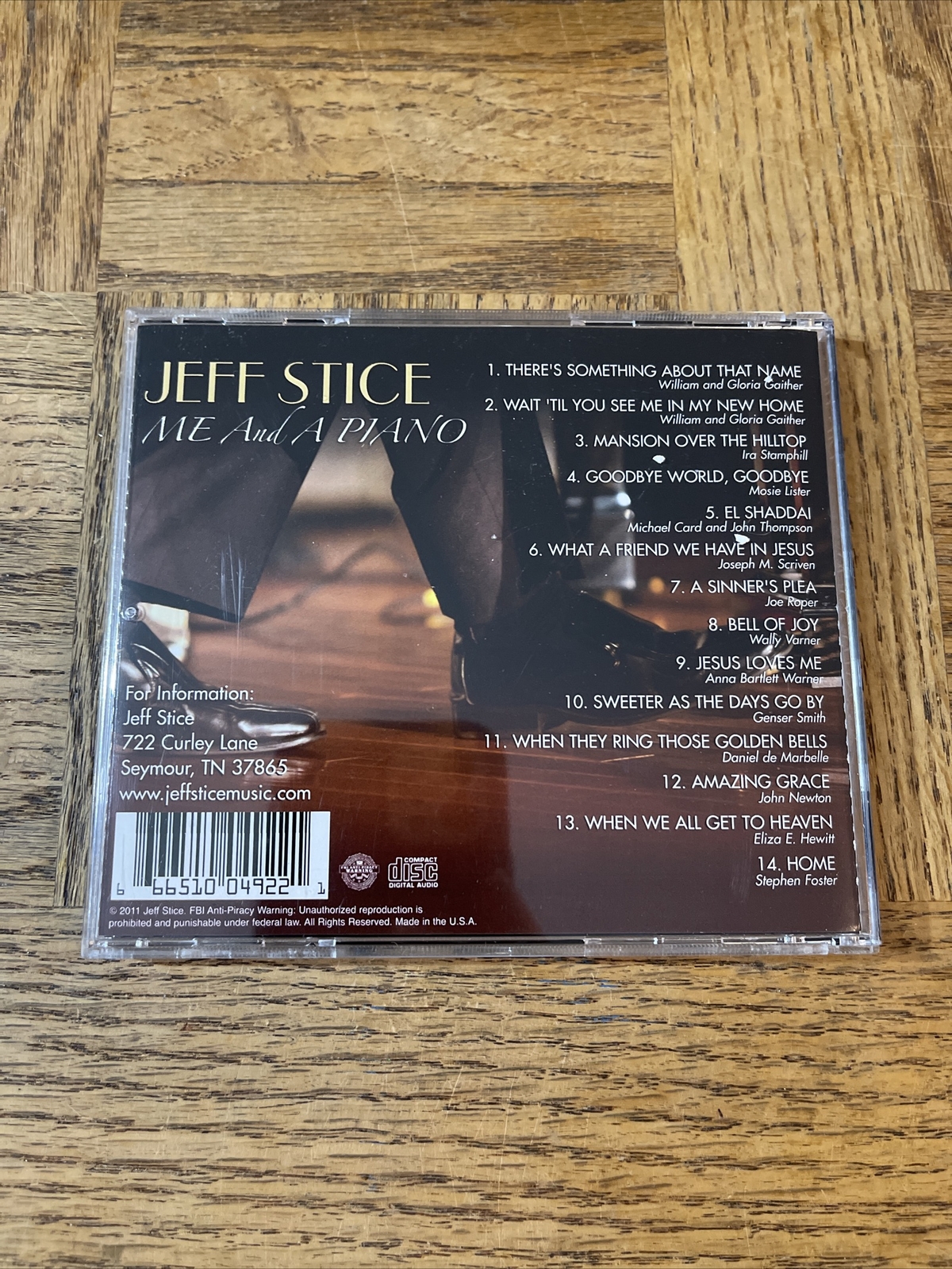 Jeff Stice CD | eBay