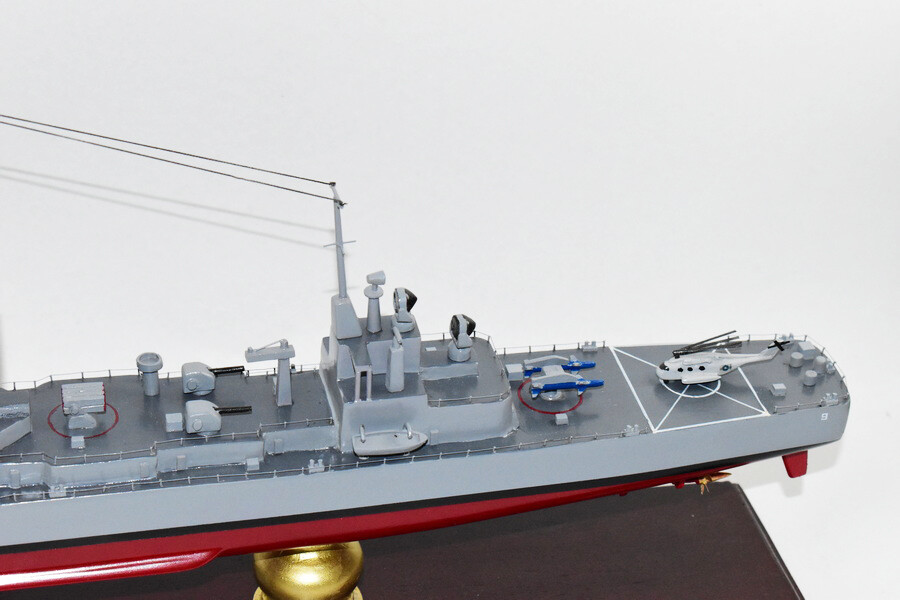USS Long Beach CGN-9 Model,Navy,Scale Model,Mahogany,Long Beach Class ...