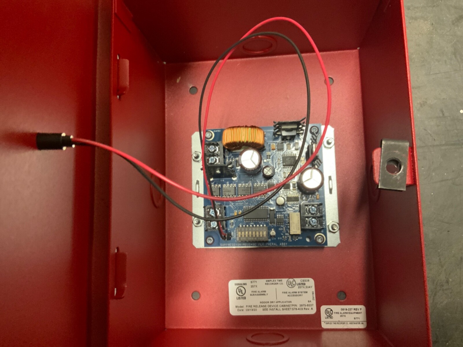 Simplex 4090-9006 SUP Release Periph & Enclosure 0742990 for sale ...