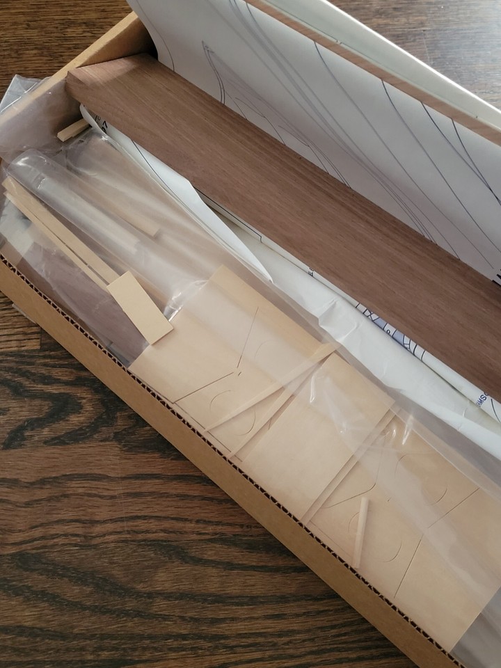 The Chesapeake Bay Skipjack Wood Model Midwest Products Co. # 971 NEW ...