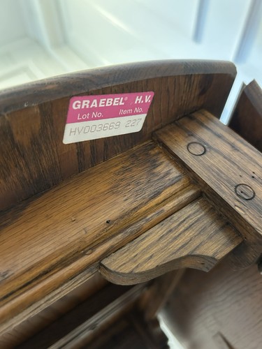 Vintage Graebel Furniture Drop Leaf Parlor Table Turned Wood Legs MCM ...