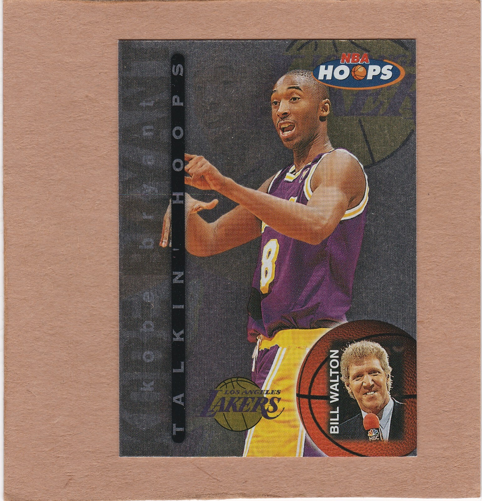 1997-98 NBA Hoops Kobe Bryant "Talkin Hoops" Foil Insert Card #15 🔥 ...