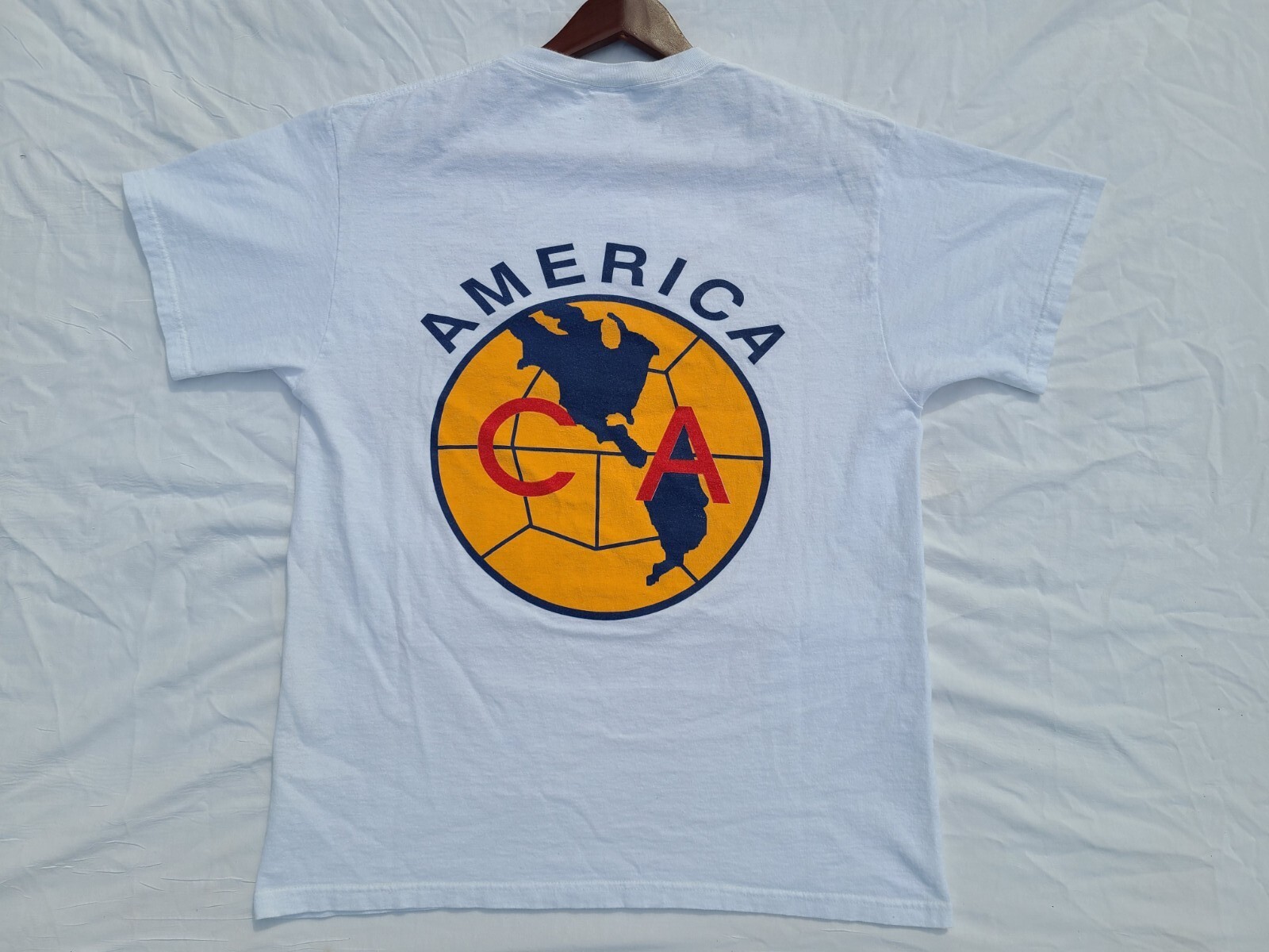 Vintage Club America Arc Logo Globe Mexico Futbol Soc… - Gem