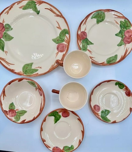 Franciscan Apple Dinnerware Set – Made in England – 7-Piece Set in ...