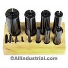 All Industrial 8 Pc, High Precision Expanding Arbor Set Mandrels 1/4 ...