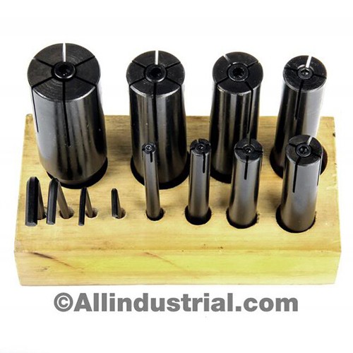 All Industrial 8 Pc, High Precision Expanding Arbor Set Mandrels 1/4 ...