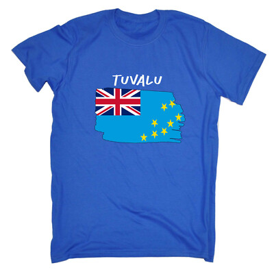 Tuvalu Country Flag Nationality - Kids Children T-Shirt Tshirt T Shirt ...