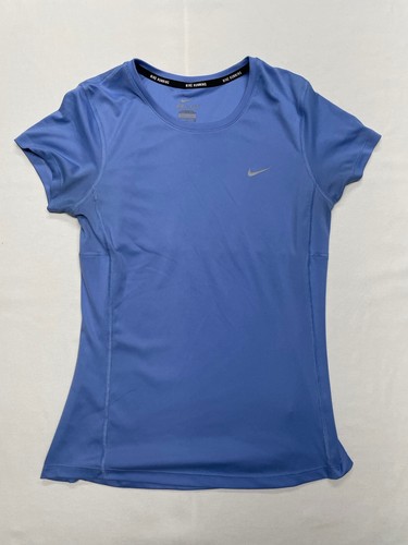 Nike Women’s Dri Fit Light Blue Running Top Size Small | eBay