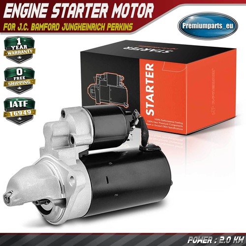 Starter Motor for Perkins JCB Caterpillar 18949N 112534 185086600 ...