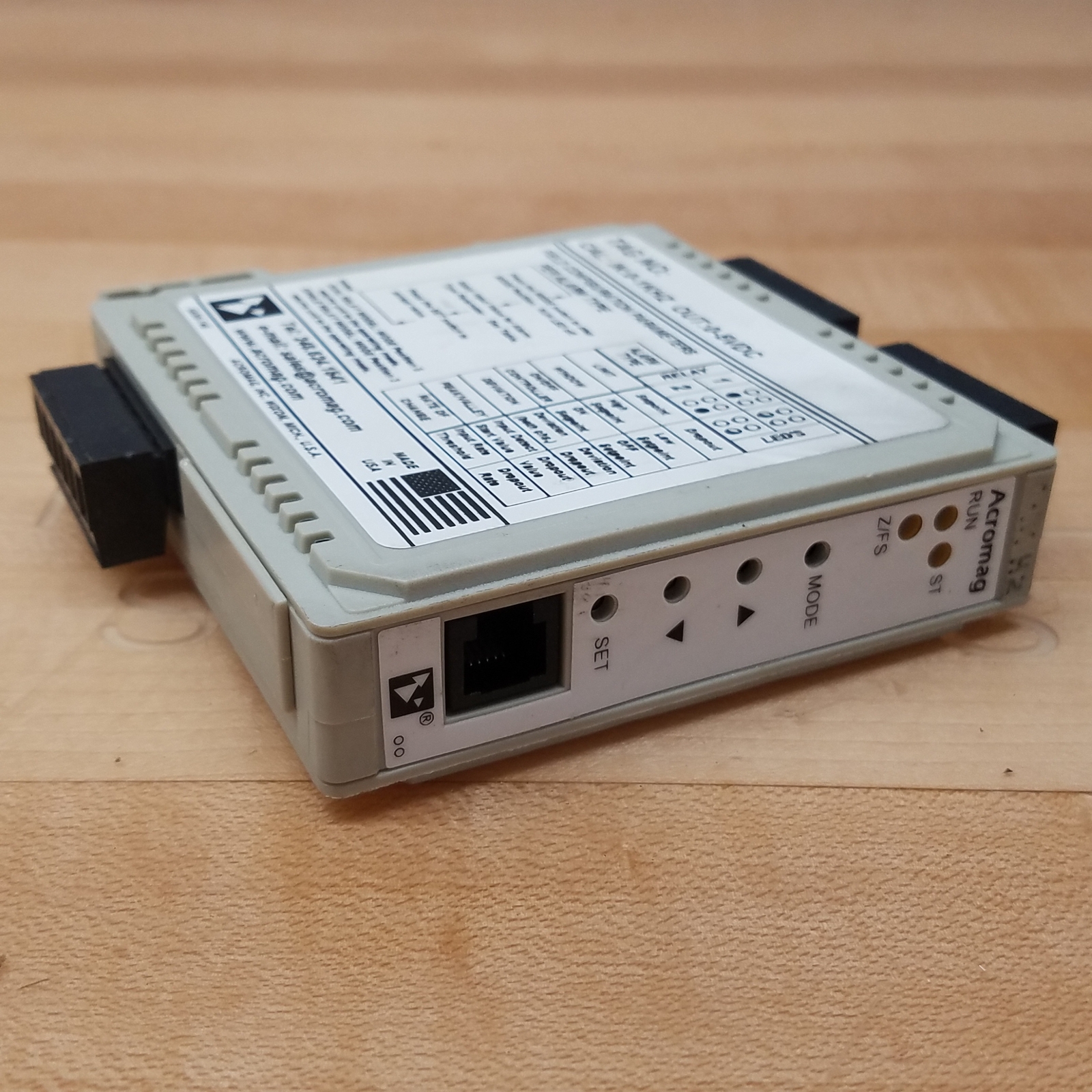 Acromag 841T-0500-C IntelliPack Transimitter Cal In 0-1KHZ Out 0-5VDC ...