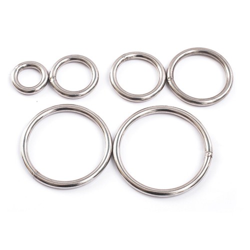 Stainless Steel O-Rings OD 20mm-100mm Welded Buckles Webbing ...