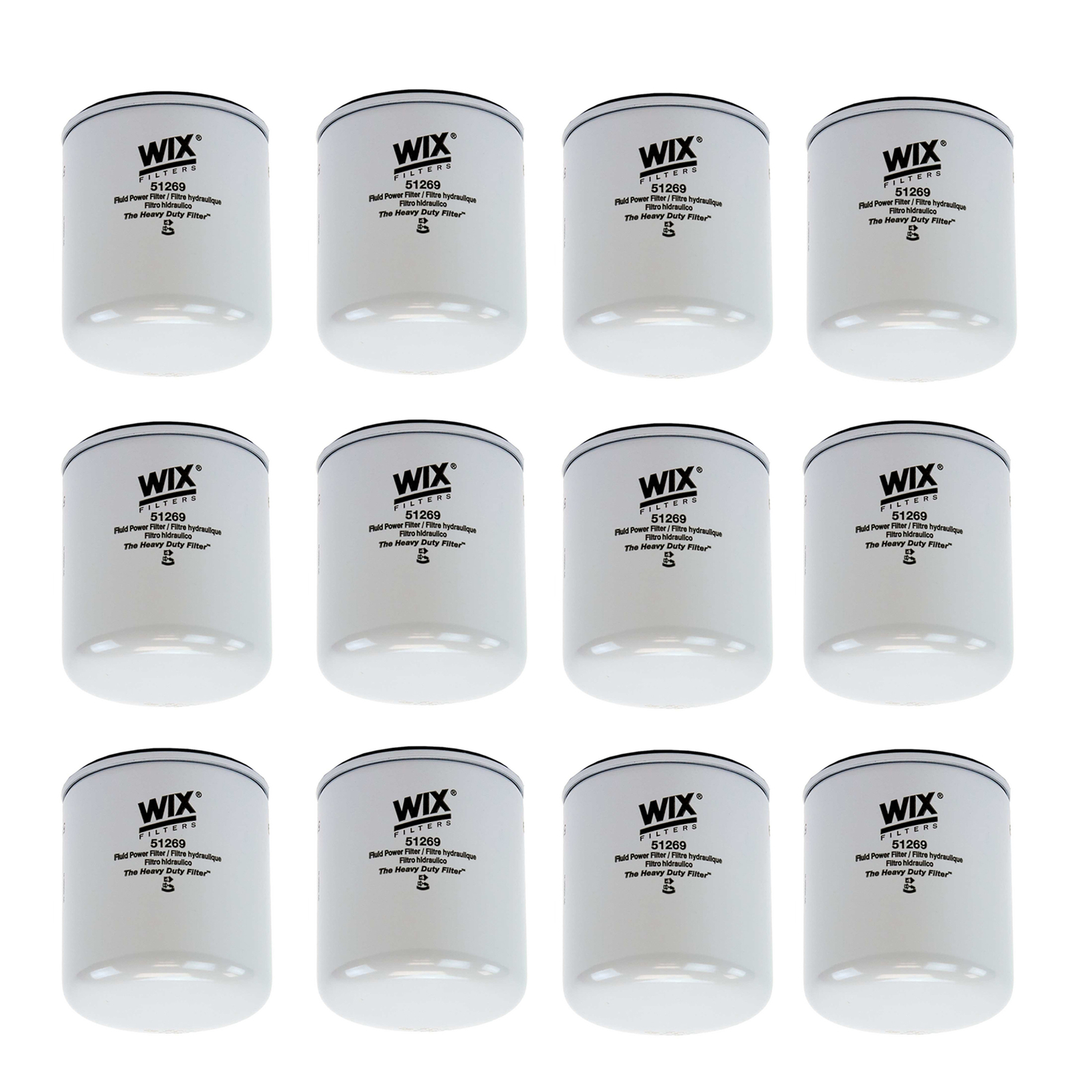 Wix 51269 Hydraulic Filter Set (Spin-On) (12 Pieces) | eBay