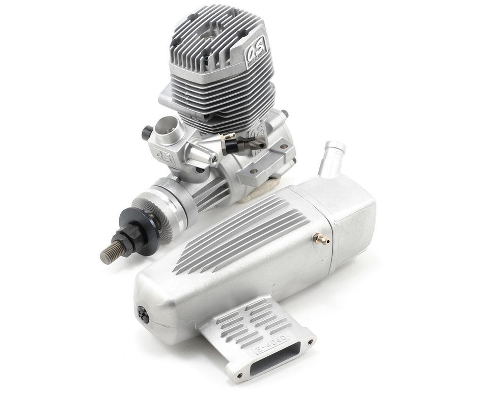 OS .75 AX Two Stroke Nitro RC Airplane Engine With Muffler 75AX 75 ...