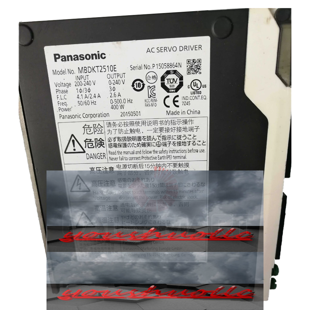 New In Box PANASONIC MBDKT2510E AC Servo Drive | eBay