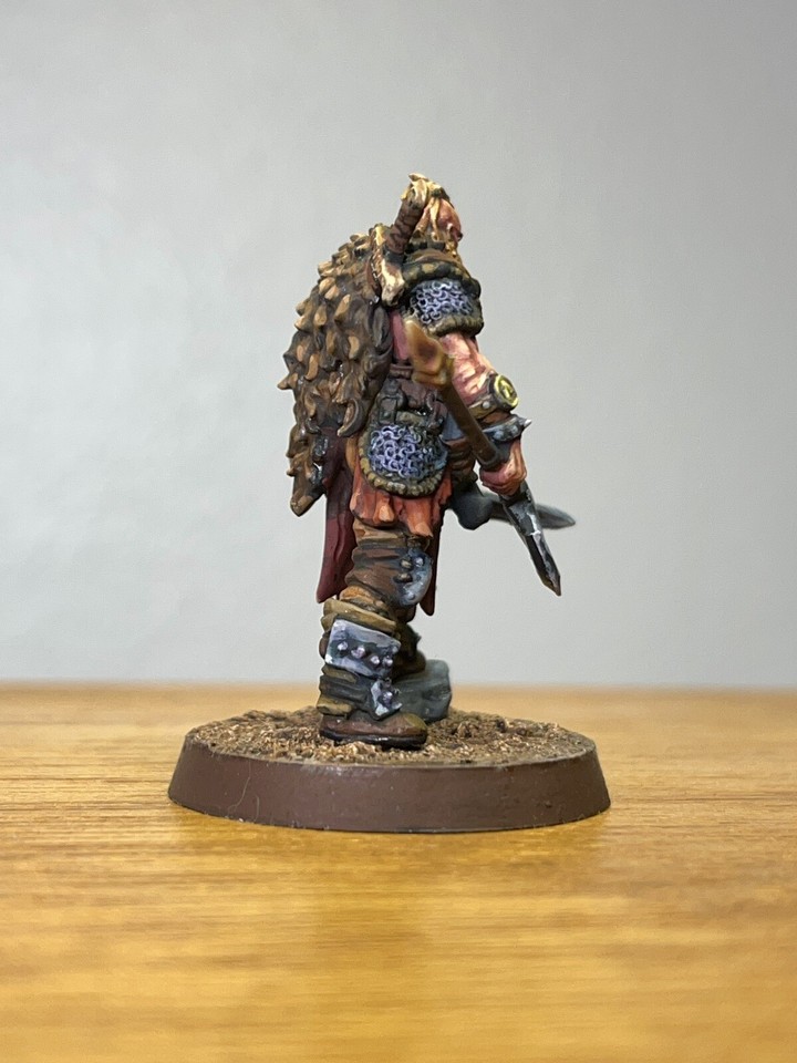 Painted Fighter Barbarian Painted D&D Miniature, Painted Pathfinder | eBay