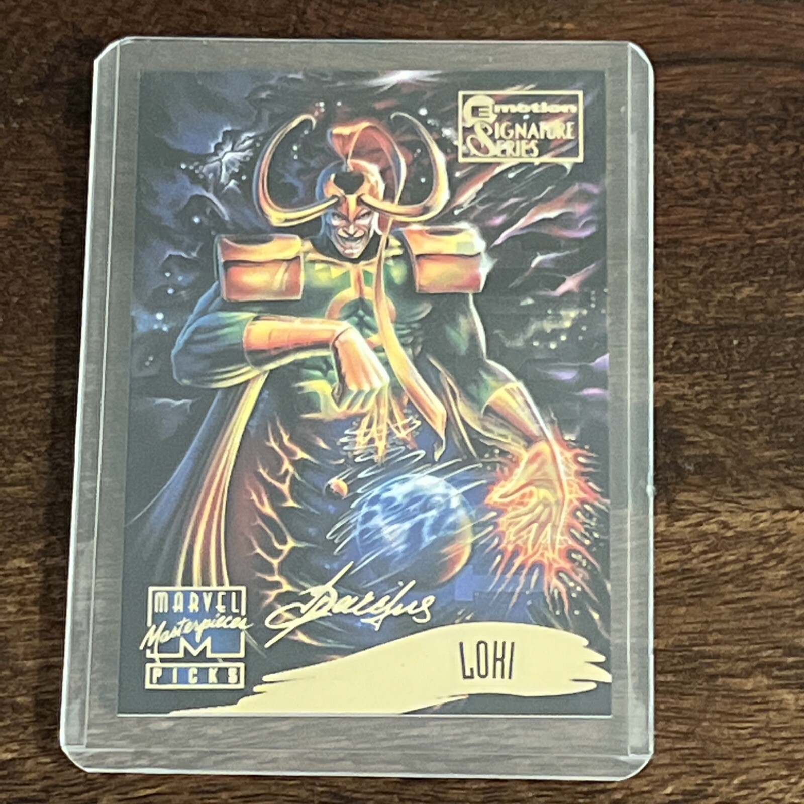 1995 Marvel Masterpieces Emotion Signature Series Loki #131 | eBay
