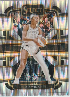 2024 Select WNBA Silver Flash Prizms #86 A'ja Wilson Las Vegas Aces | eBay