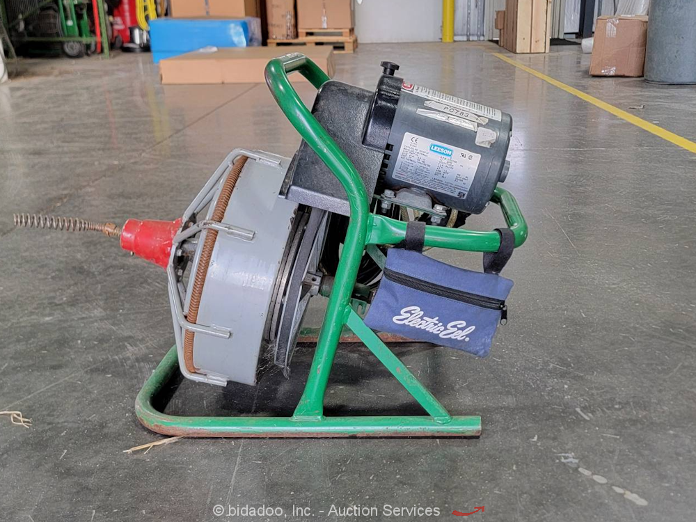 2014 Elect Eel Model E Mini-Rooter Drain Cleaning Sewer Snake Tool ...