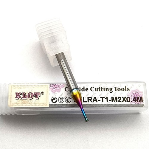 KLOT DLC Coated Solid Carbide Single Tooth Thread Mill M1.4-M30 For ...