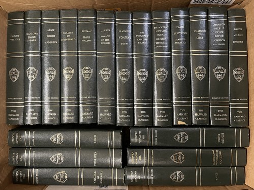 The Harvard Classics Deluxe Edition book set 19 Books | eBay