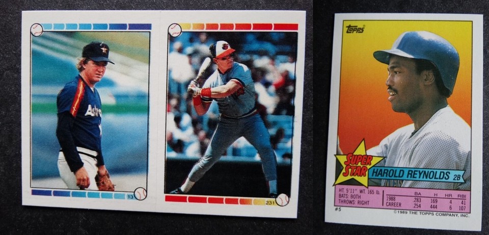 1989 Topps Stickers Baseball Cards Complete Your Set U Pick From List 1 ...