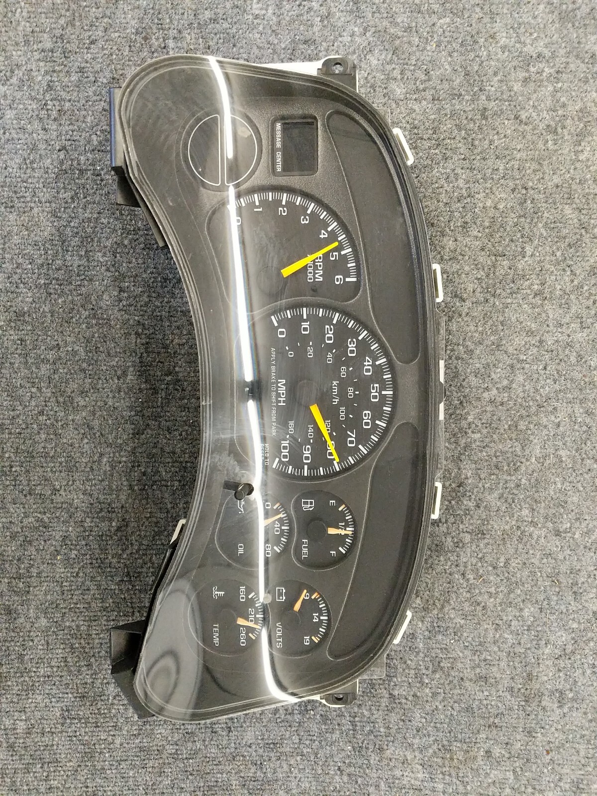 Speedometer PN:15055362 OEM 01 02 Chevrolet Suburban Silverado Tahoe ...