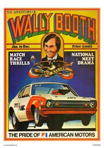Wally Booth-AMC | POSTER 24 X 18 INCH | Classic cars | eBay