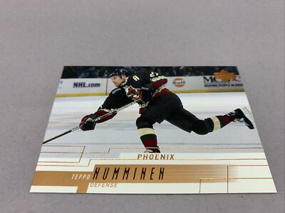 2000-01 Upper Deck #135 Teppo Numminen Phoenix Coyotes Hockey Card | eBay