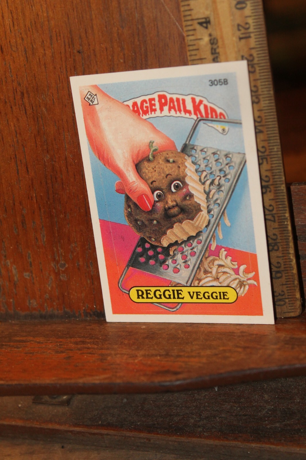Vintage Topps Original Garbage Pail Kids 305B Reggie Veggie | eBay