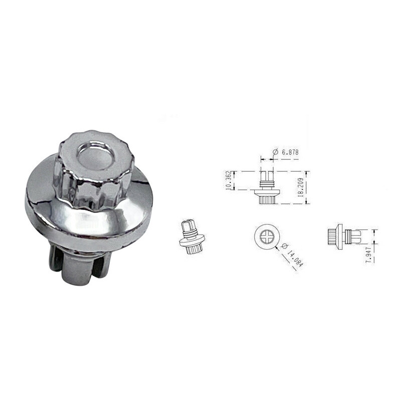 25Pcs Wheel Rivets Nuts Rim Lip Plastic Replacement Alloys BBS Rep ...