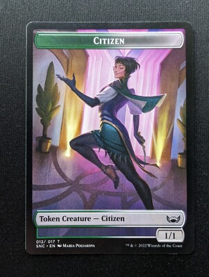 Magic the Gathering CITIZEN Streets of New Capenna Tokens #12 | eBay