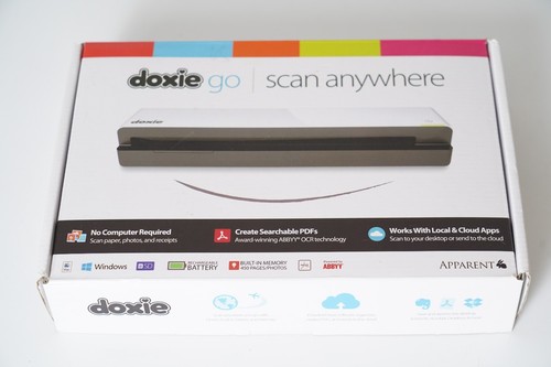 Doxie Go DX220 Pass-Through USB Portable Mini Scanner FOR PARTS/SOLD AS ...