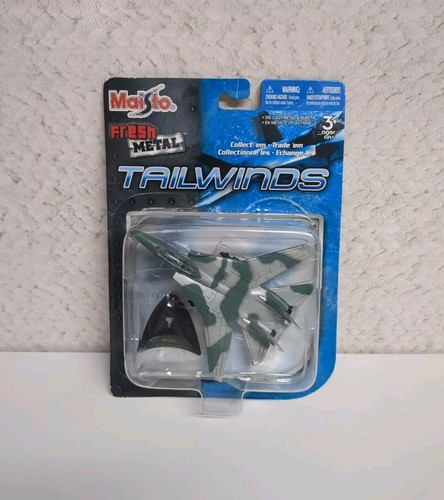 Maisto Tailwinds Fresh Metal F-14 Tomcat Die Cast Jet W/Display Stand ...