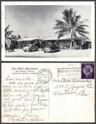 FLORIDA Pompano Beach VINTAGE POSTCARD | eBay