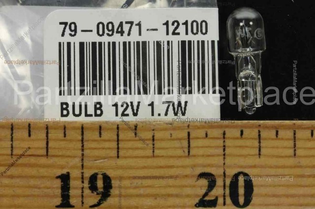 Suzuki 09471-12100 BULB 12V 1.7W for sale online | eBay