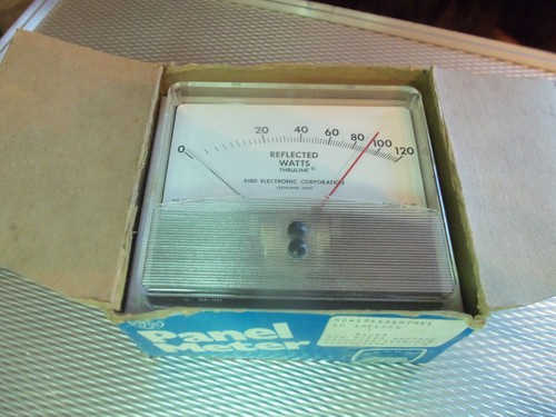 Bird 100ua Wattmeter Replacement Meter Face Kit NOT FOR A 43 | eBay