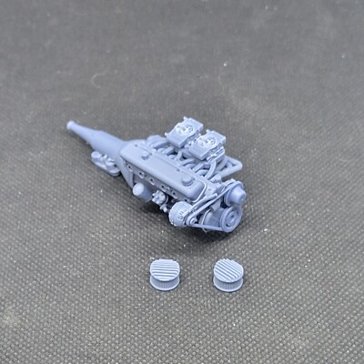 Dual Holley Carburetor Slant 6 model engine resin 3D printed 1:24-1:8 ...