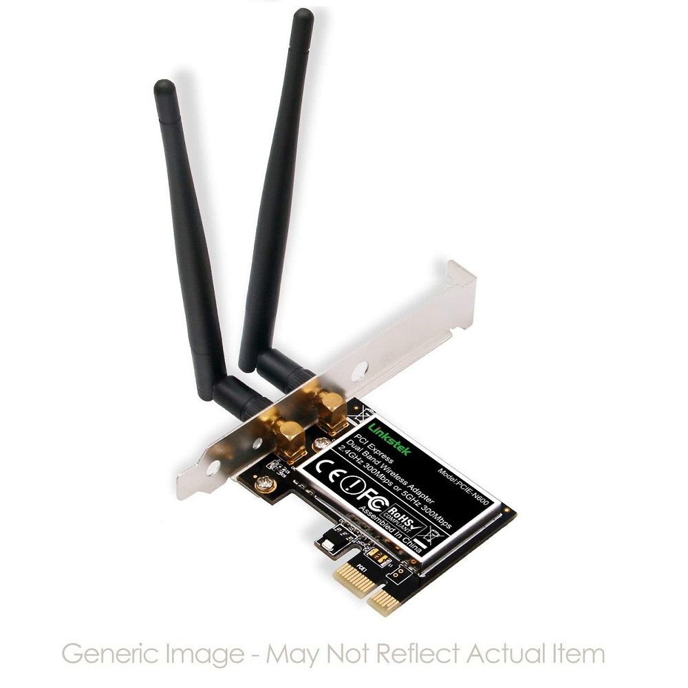 LinksTek Wireless N 600Mbps - PCI-E Wi-Fi Adapter for Windows and ...